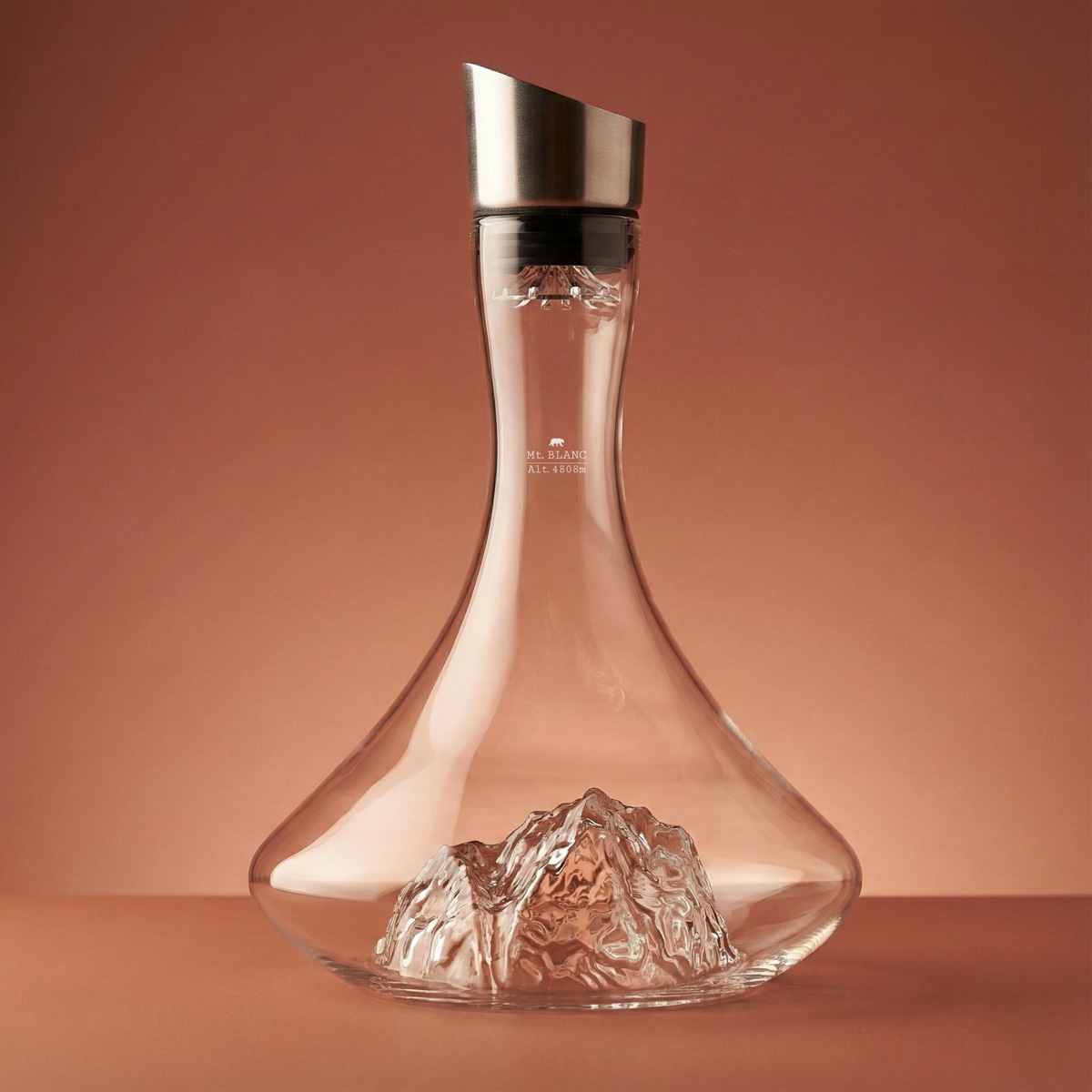 Carafe à vin TOPOGRAPHIC : Mont Blanc | Alaskan MAKER